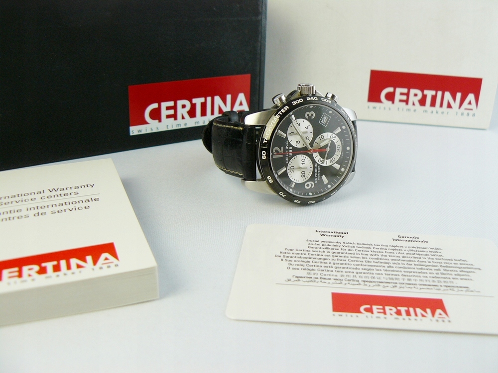 CERTINA DS Podium 536.7129.42.65 komplet - stan BD - 11177820829 - oficjalne archiwum Allegro