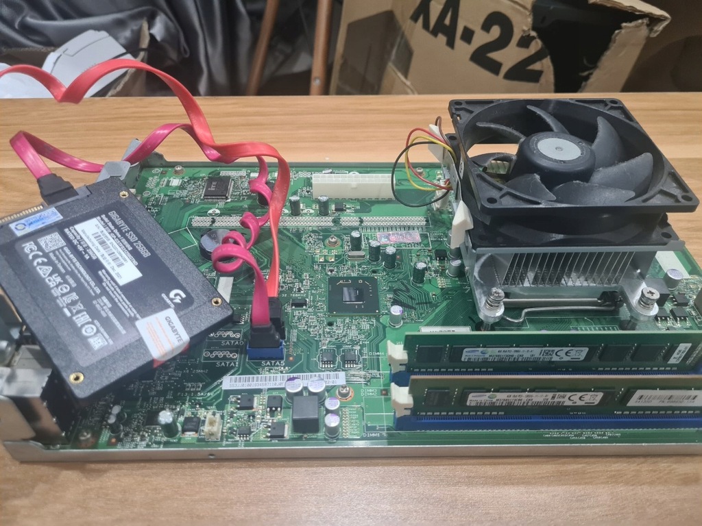 PŁYTA FUJITSU D581, SSD, RAM, I3 2100 ZESTAW - 12367346362 - oficjalne ...