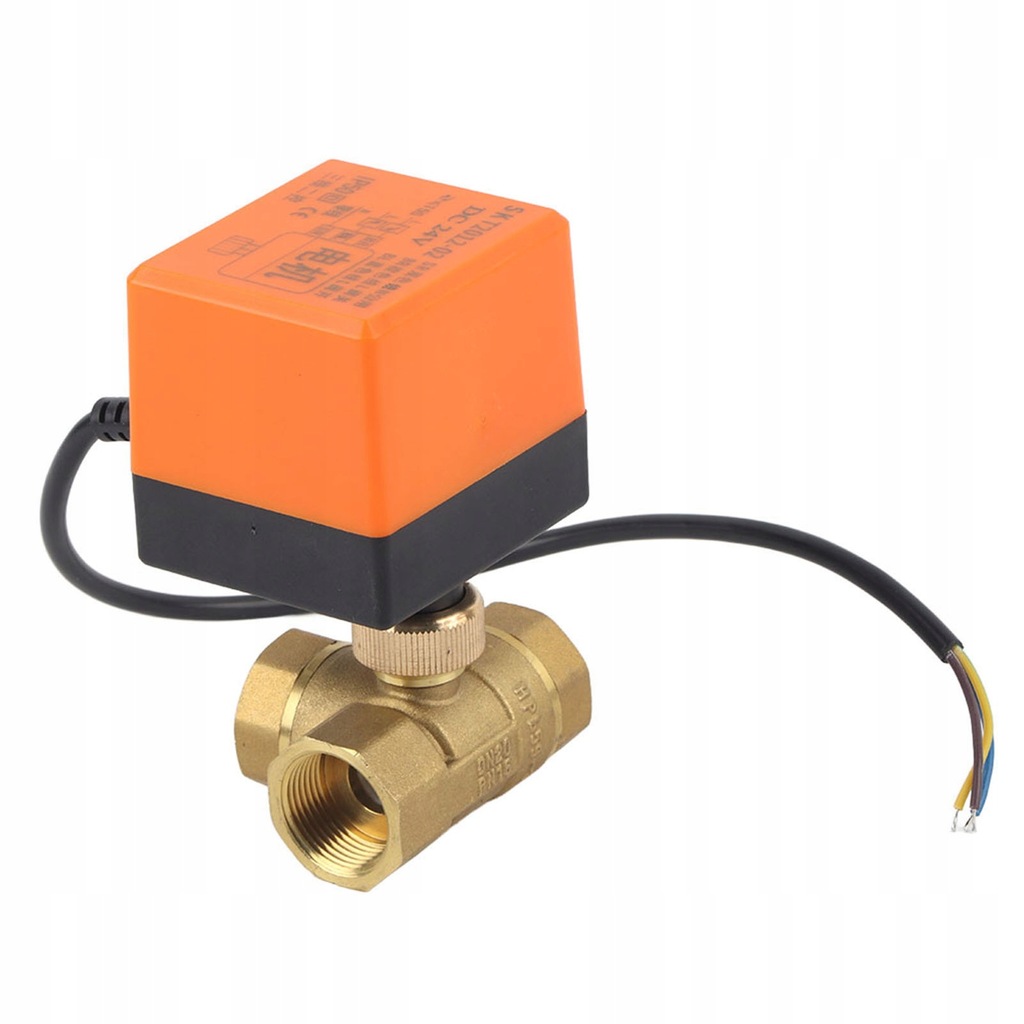 DN20 G3/4 mosiężny 3-drogowy elektryczny zawór - 13768914989 - oficjalne archiwum Allegro