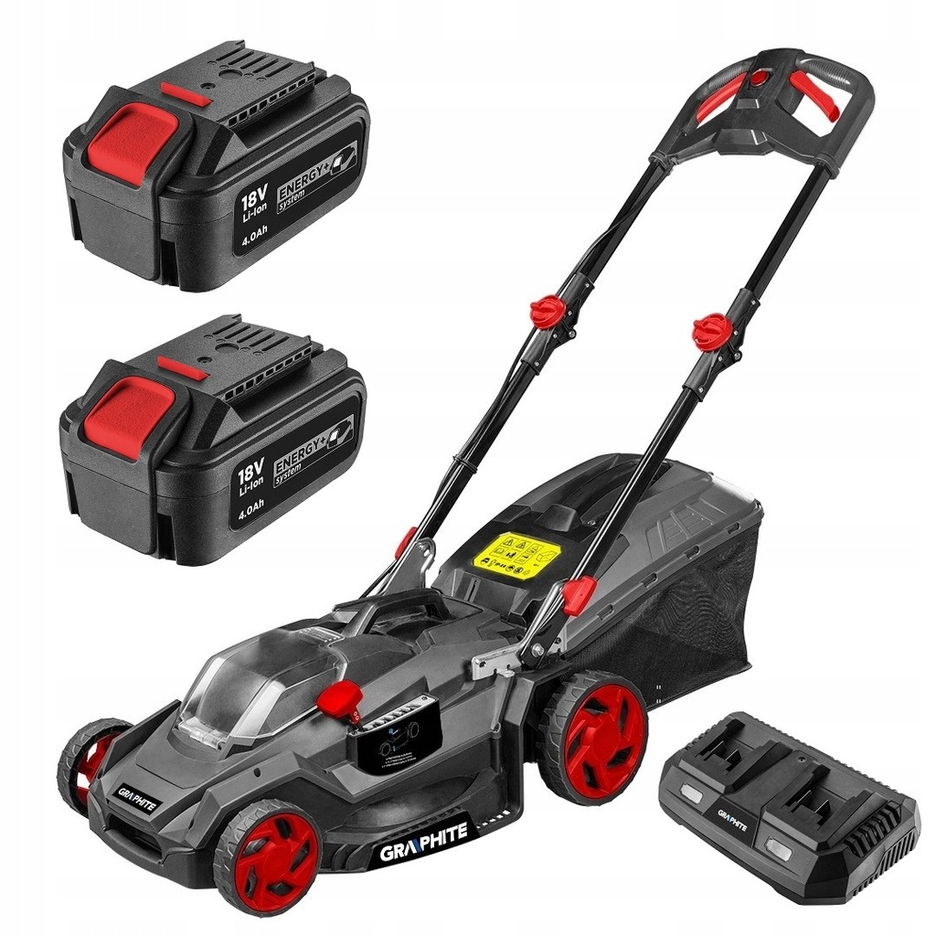 KOSIARKA AKUMULATOROWA ENERGY+ 36V +2 AKU 4Ah +ŁAD - 12336234899 ...