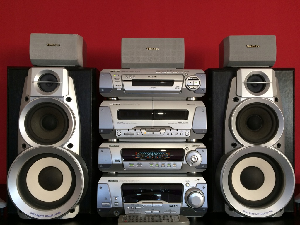 TECHNICS SA-EH770 WIEŻA PRO LOGIC SUBWOOFER 540W ! - 8769640177 ...