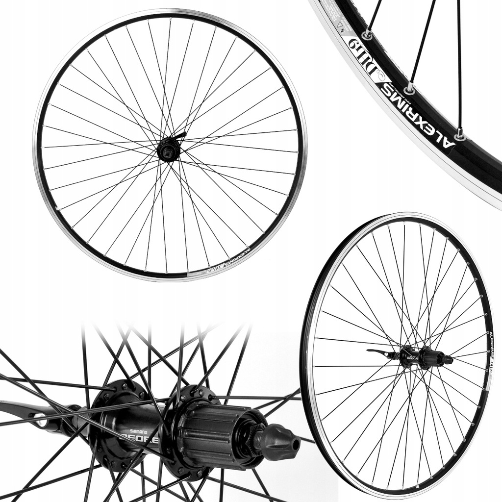 Tylne koło rowerowe AlexRims DH19 28 Deore FH-T610 - 13267362305 ...