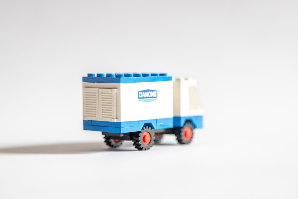 Lego 1591 Danone Truck rarytas Vintage PRL - 12582135360 - oficjalne ...