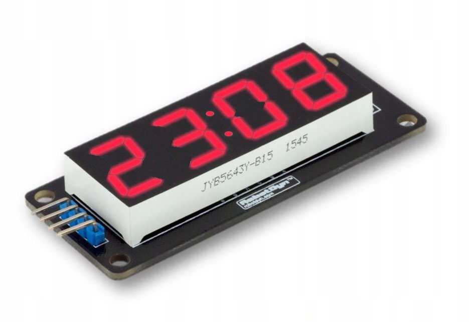 Wyświetlacz 7seg Led 4 Cyfry Tm1637 Arduino 10677853957 Oficjalne Archiwum Allegro