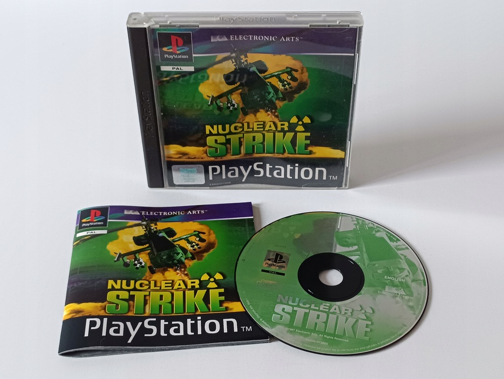 NUCLEAR STRIKE Sony PlayStation (PSX) - 14019030198 - oficjalne ...