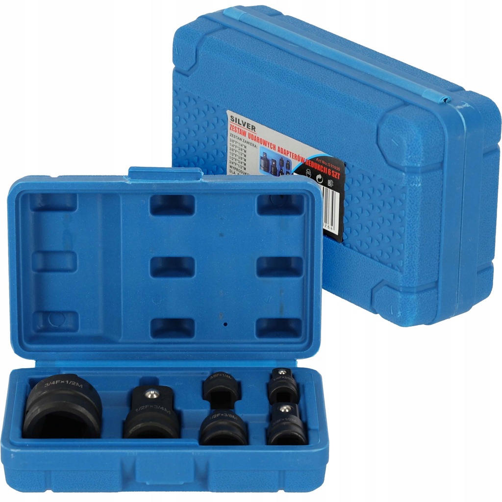 ADAPTERY redukcyjne REDUKCJE 1/4 1/2 3/8 3/4 UDAR - 12401883917 - oficjalne archiwum Allegro