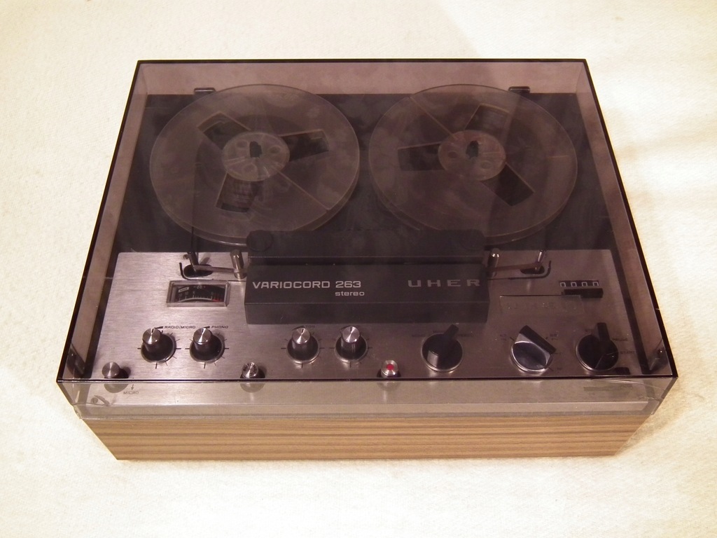 Magnetofon UHER 263 VARIOCORD Stereo -SUPER OKAZJA - 11845120630 - oficjalne archiwum Allegro