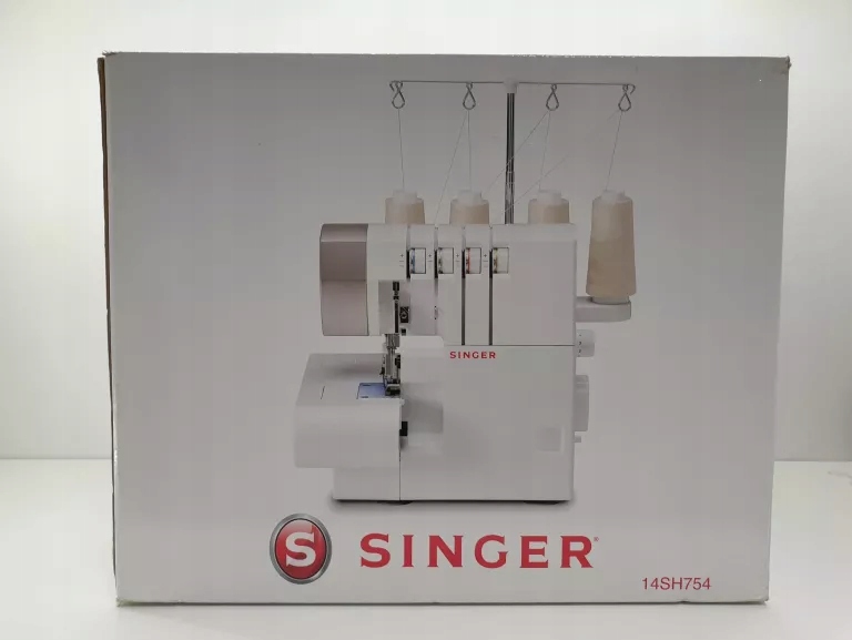 MASZYNA DO SZYCIA SINGER OVERLOCK 14SH754 KOMPLET - 12738750121 ...