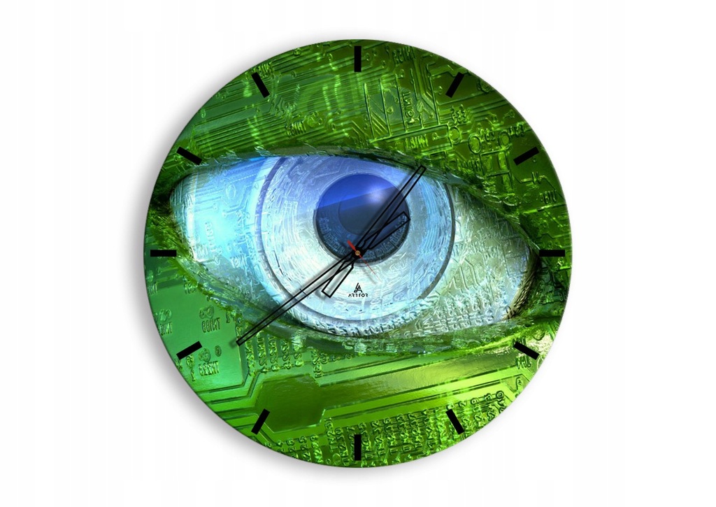 Zegar ścienny 60x60 oko grafika sci-fi 0333 - 11314396117 - oficjalne ...
