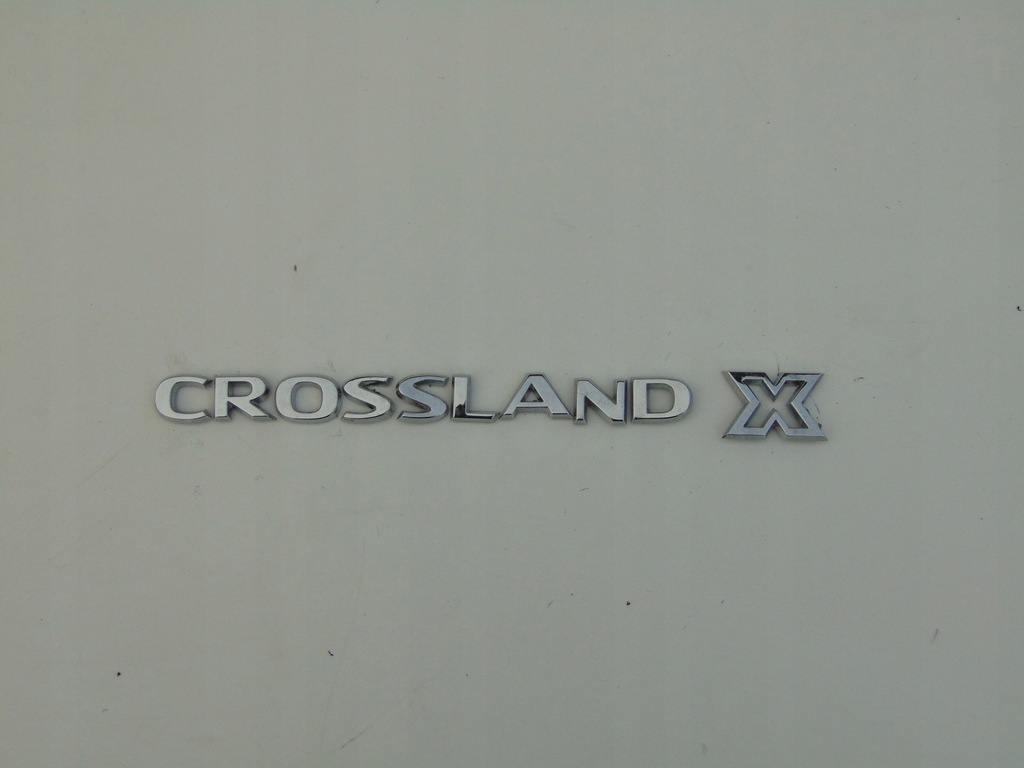 OPEL CROSSLAND X NAPIS EMBLEMANT LOGO 17- - 9932429947 - oficjalne ...