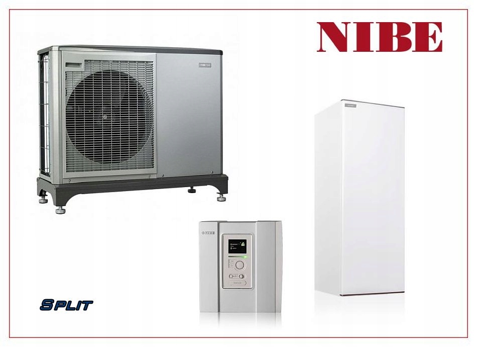 NIBE BIAWAR POMPA CIEPŁA POWIETRZE/WODA AMS 12KW - 7935309495 - oficjalne archiwum Allegro