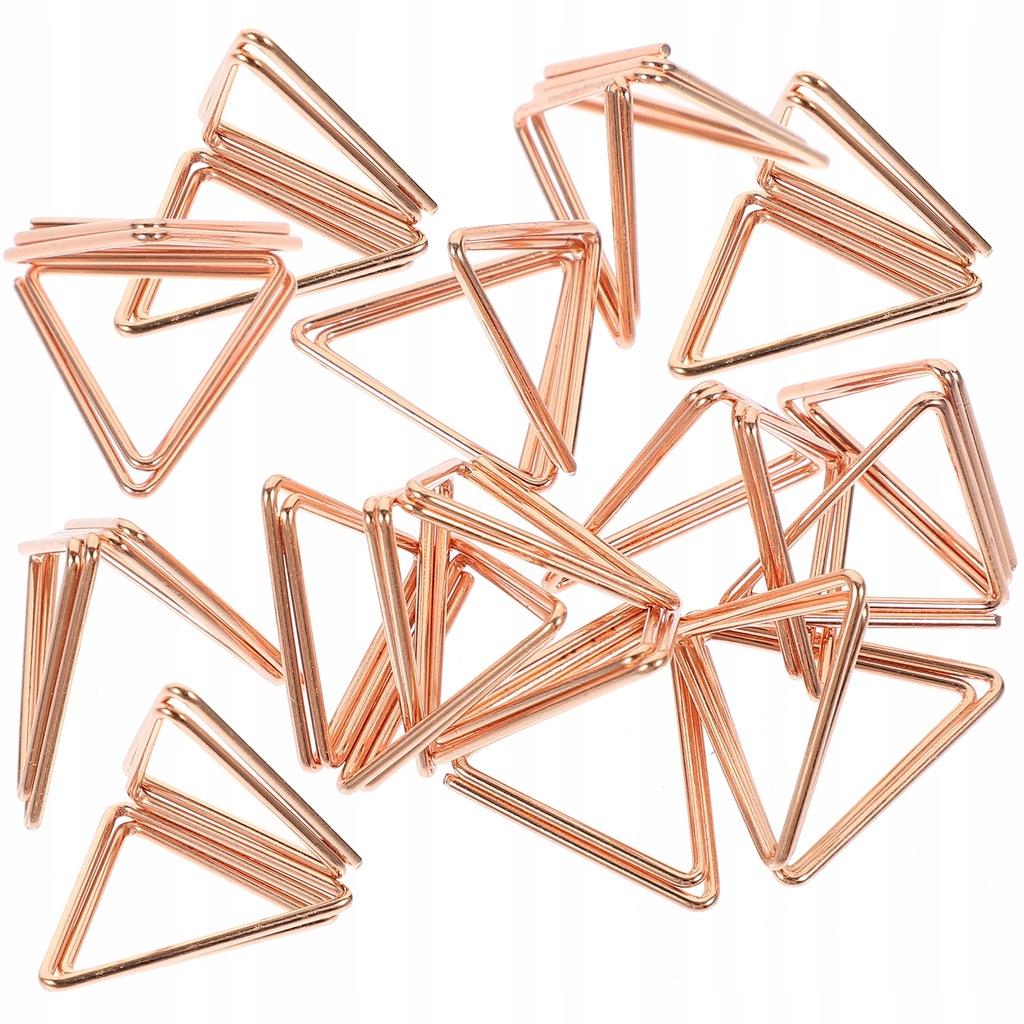 PHOTO STAND TRIANGLE PAPER CLIP PAPER CLAMP 10 PCS - 13362473559 ...
