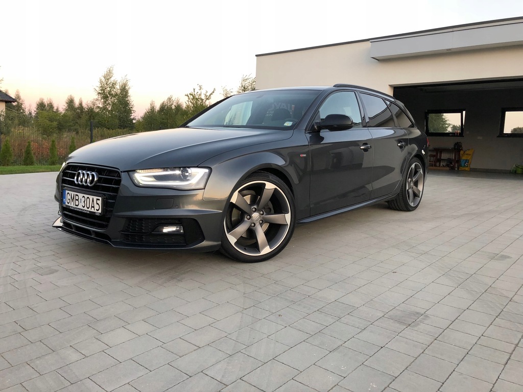 Audi A4 B8 S-Line BLACK Competition - 7927678147 - oficjalne archiwum ...