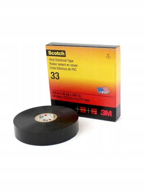 Scotch 33 - taśma izolacyjna PCW (19mm x 33m) - 10653080246 - oficjalne ...