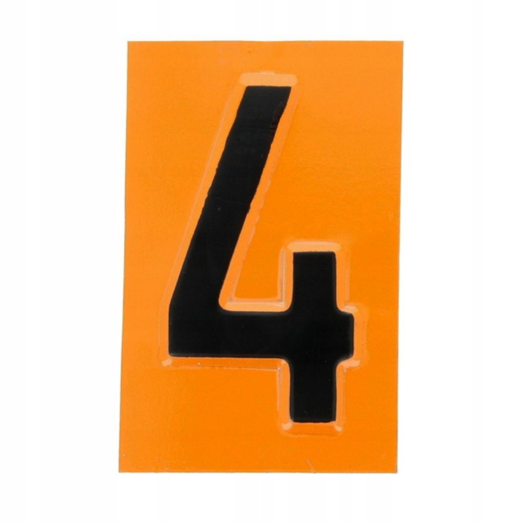 Tablica informacyjna, numerek do tablicy ADR ''4'' - 11563261636 ...