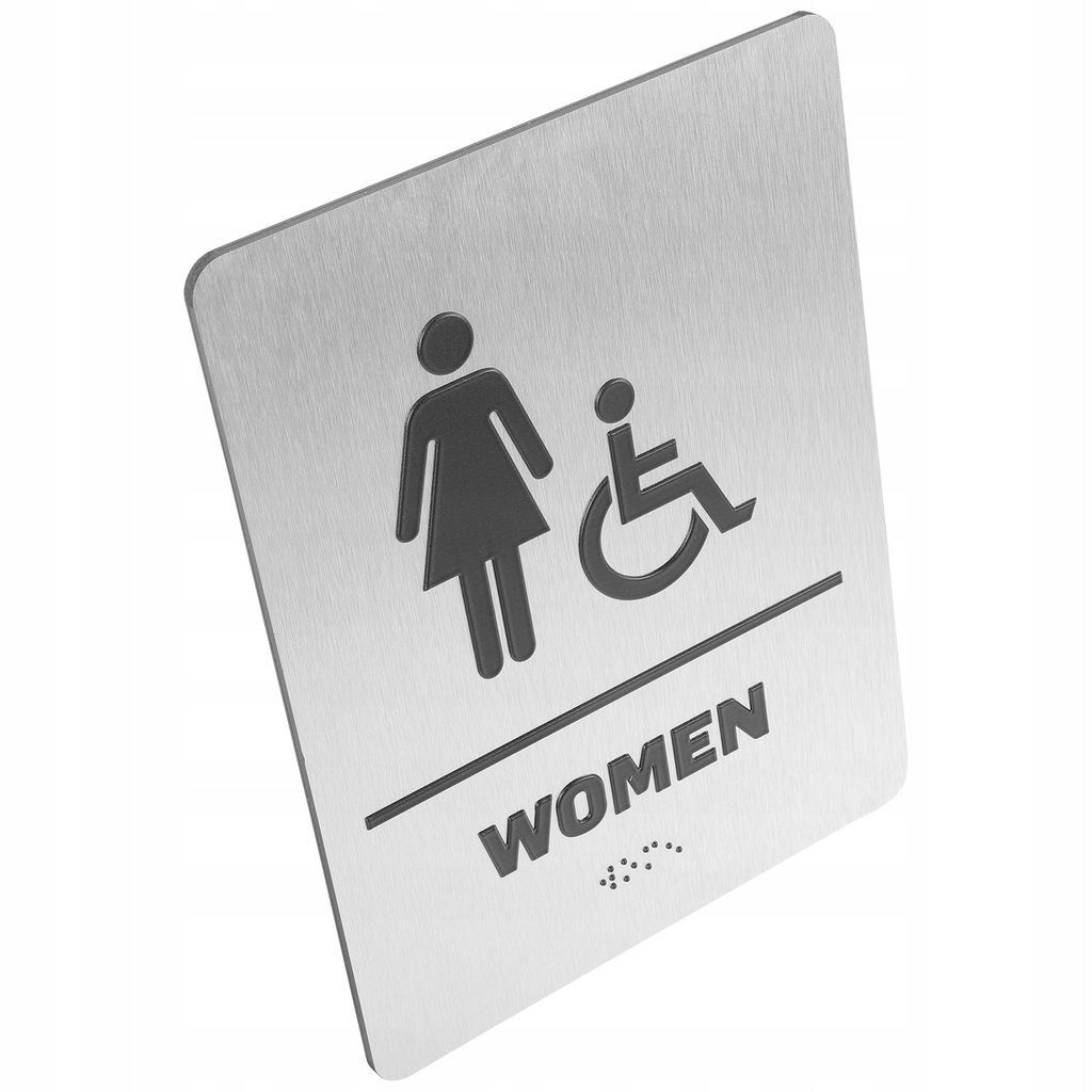 Restroom Sign Women Bathroom Sign Metal Sign - 14246488135 - oficjalne ...