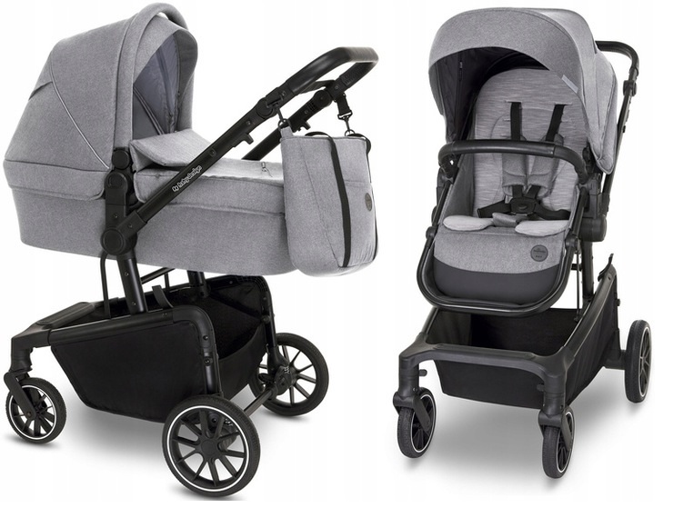 WÓZKI 2w1 BABY DESIGN ZOY - SPACERÓWKA + GONDOLA ! - 12409734015 ...