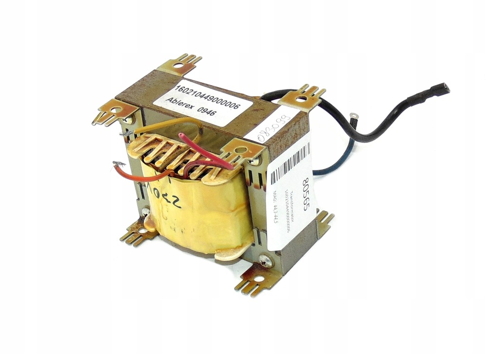 TRANSFORMATOR SIECIOWY 230V NA 15V Z ODCZEPEM - 13067816669 - oficjalne archiwum Allegro