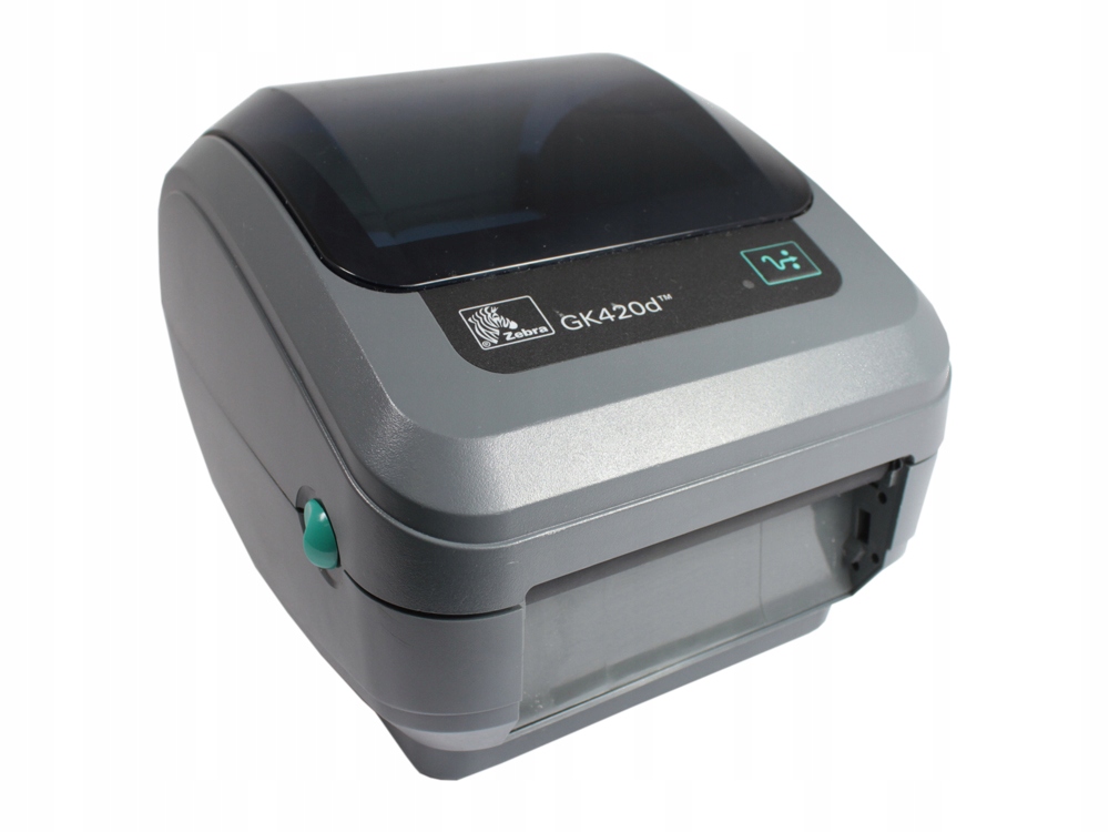 DRUKARKA TERMICZNA ZEBRA GK420D + ETYKIETY KURIER - 12615865608 ...