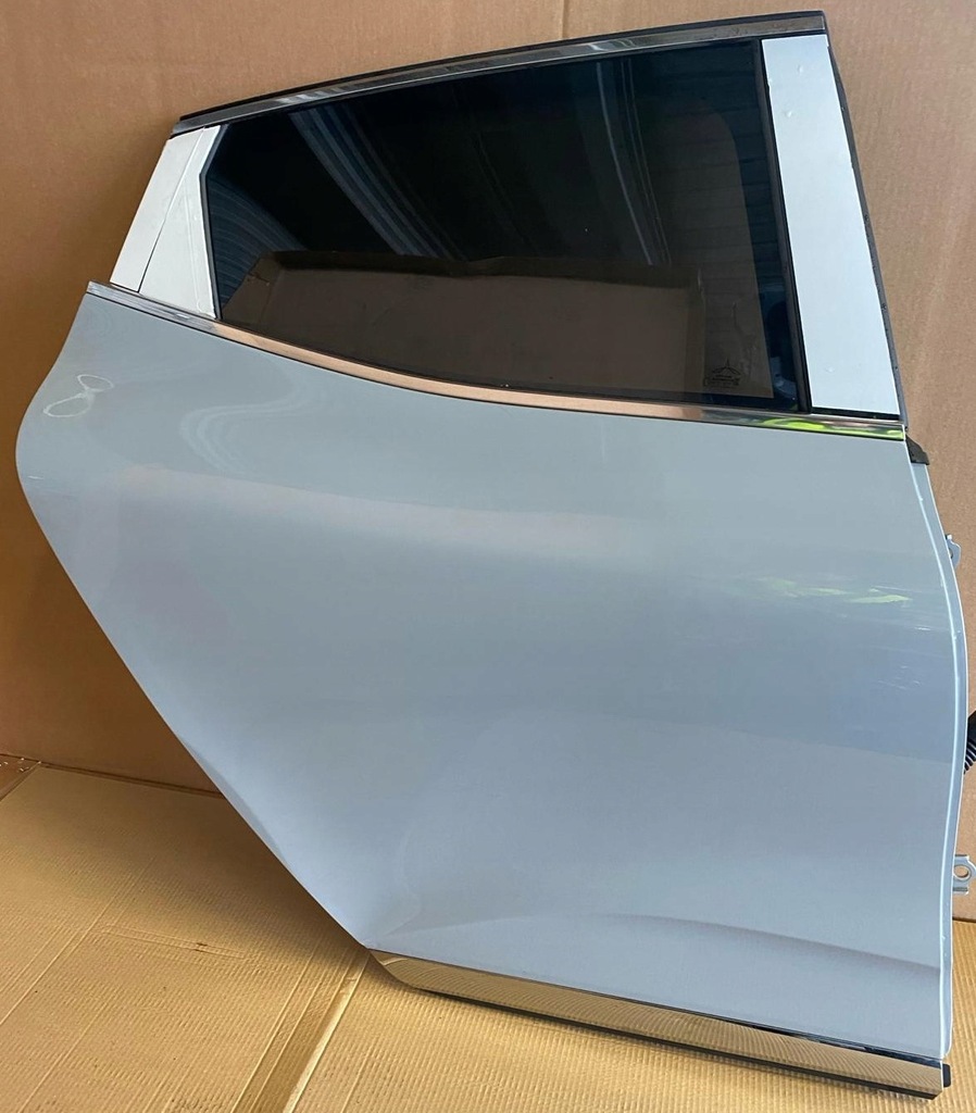 RENAULT CLIO V LIFT 2023 DRZWI TYLNE PRAWE TYŁ SZYBA LISTWA TEKQJ ...