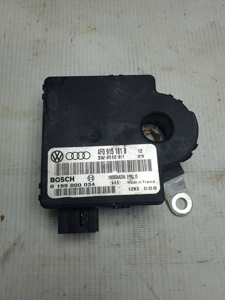 MODUŁ AKUMULATORA AUDI A6 C6 4F0915181B - 13775258842 - oficjalne archiwum Allegro
