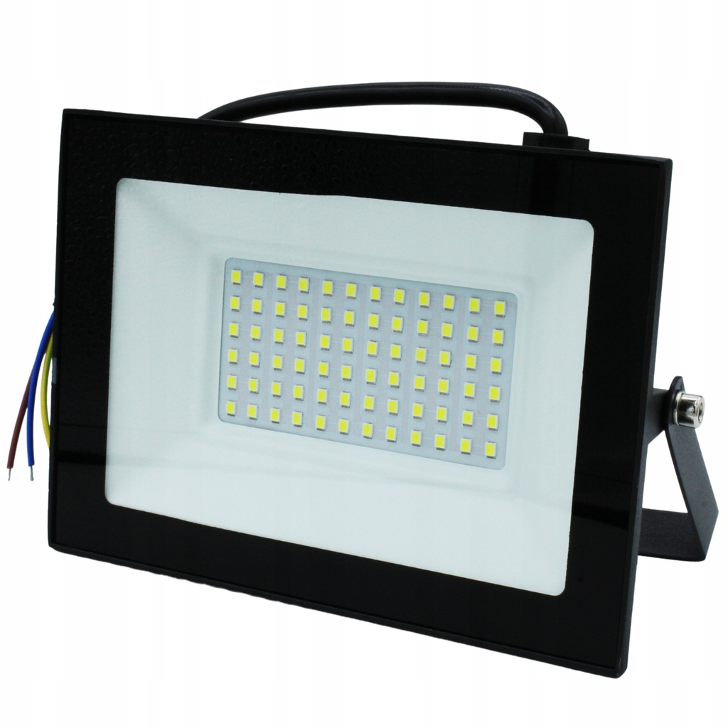 HALOGEN NAŚWIETLACZ LED CZARNA LAMPA ROBOCZA 50W - 12733456023 ...