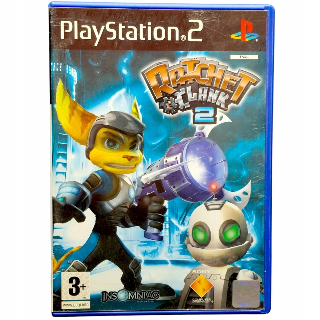 Gra RATCHET & CLANK 2 LOCKED AND LOADED Sony PlayStation 2 (PS2) #1 ...