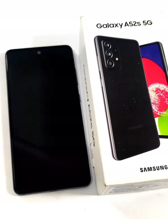TELEFON SAMSUNG GALAXY A52S 5G KOMPLET 6/128 - 12702621394 - oficjalne archiwum Allegro