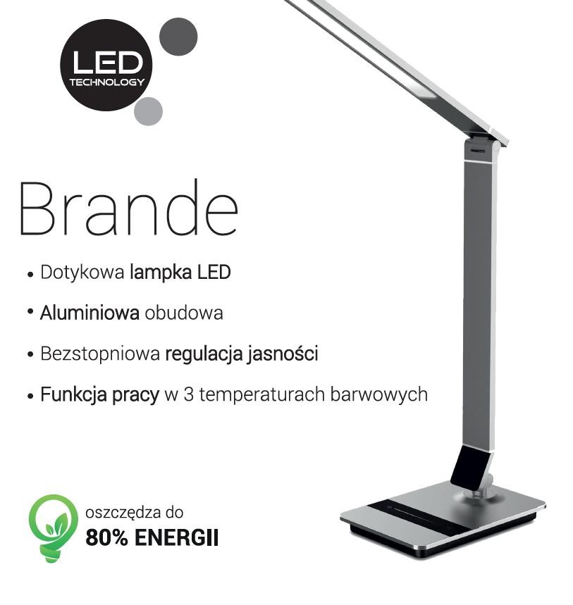BRANDE Nilsen DN003 Lampka biurkowa / nocna LED MI - 7211127527 - oficjalne archiwum Allegro