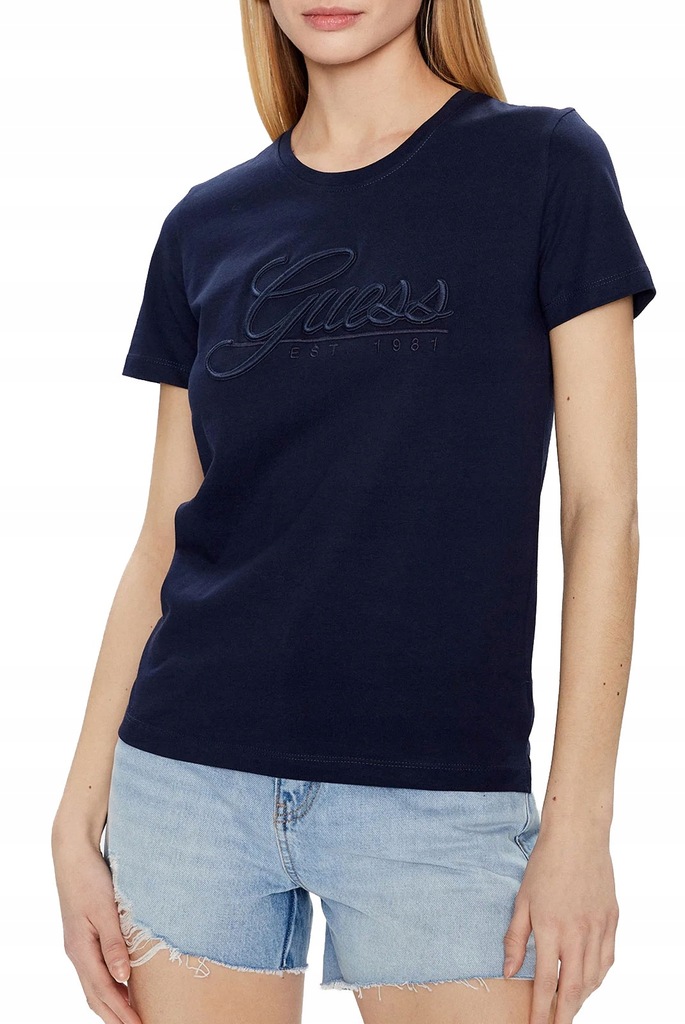GUESS T-Shirt damski Script W3GI36 I3Z14 XXL - 13392000482 - oficjalne ...