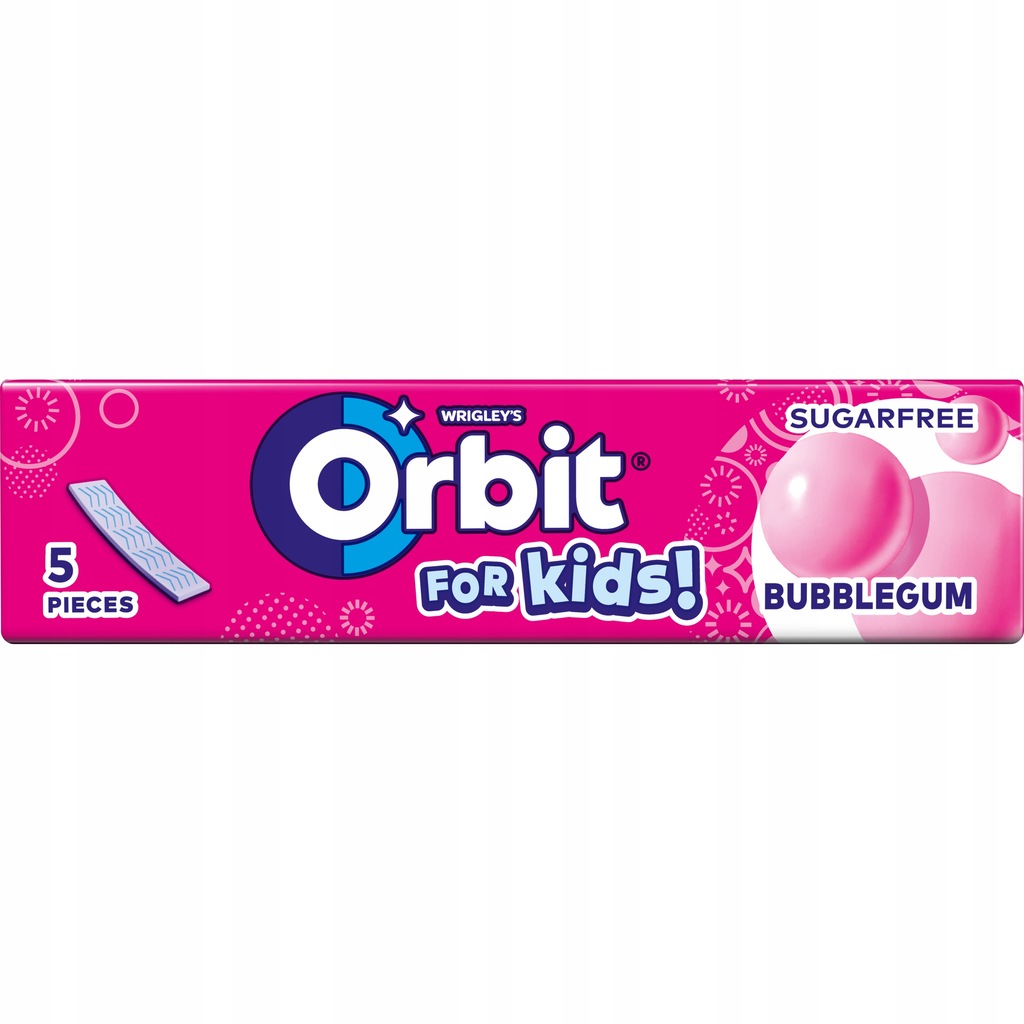 Orbit Dla Dzieci Owocowa guma w listkach 20×5 szt. - 13019245929 ...