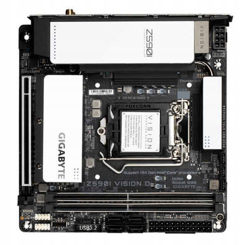 Plyta glowna Gigabyte Z590I VISION D mITX LGA12 - 12603541604 ...