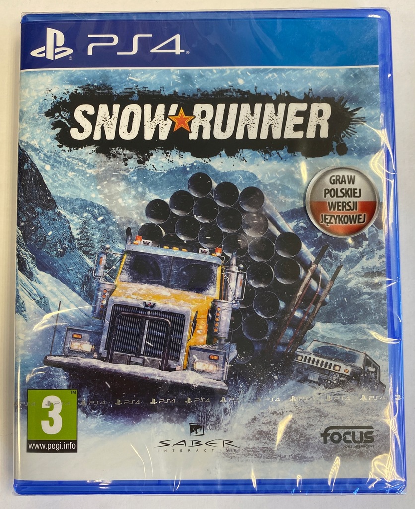 SNOW RUNNER / POLSKA WERSJA / PS4, SnowRunner NOWA - 9294355983 ...