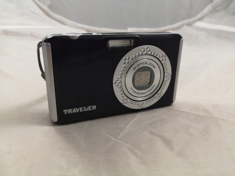 APARAT CYFROWY TRAVELER SW12 + KARTA 16 GB+ ETUI - 7973188301 ...