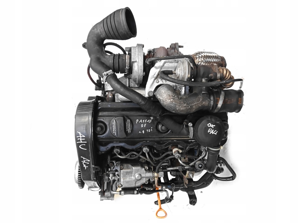 SILNIK VW PASSAT B5 1.9 TDI AHU - 15115536903 - oficjalne archiwum Allegro