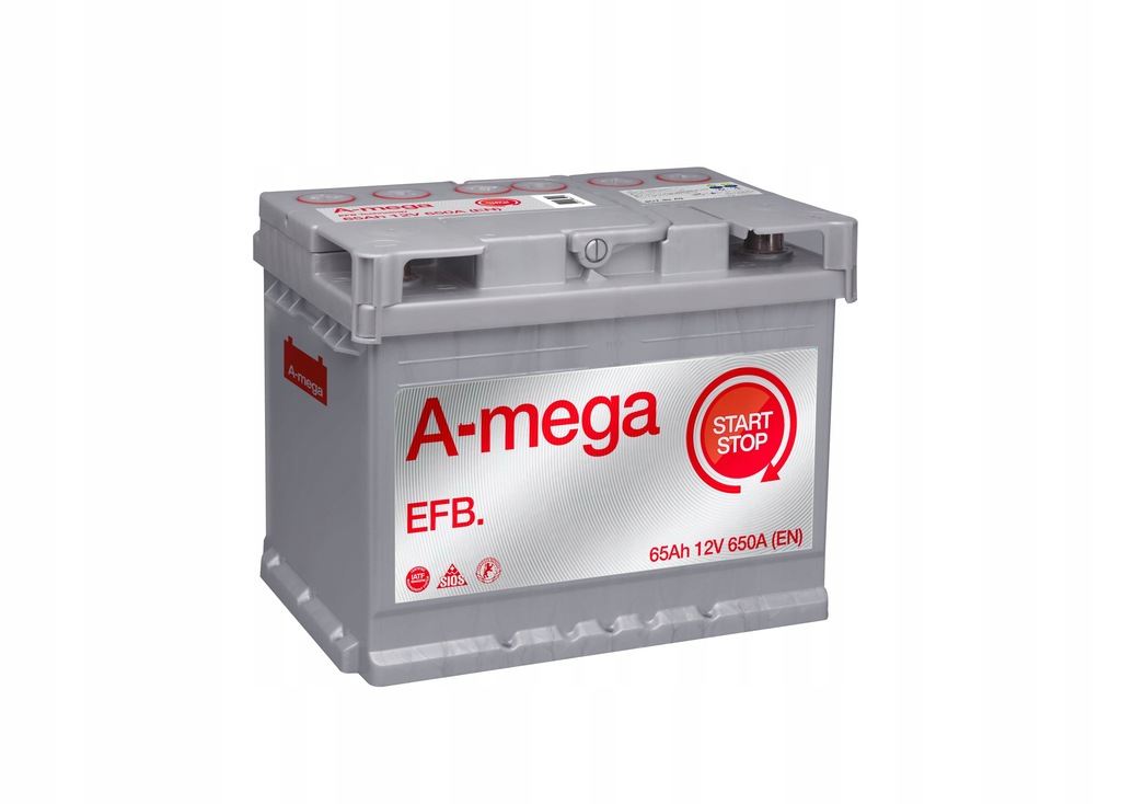 Akumulator AMEGA EFB Start&Stop 12V 65Ah 650A - 9314649980 - oficjalne archiwum Allegro