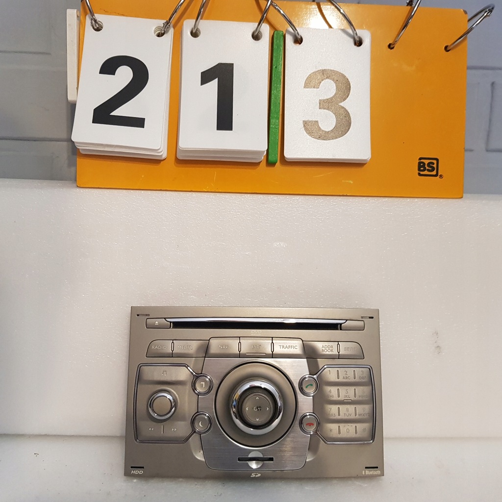 PANEL nawigacji RADIA NG4 CITROEN C5 X7 SREBRNY - 10018236796 ...