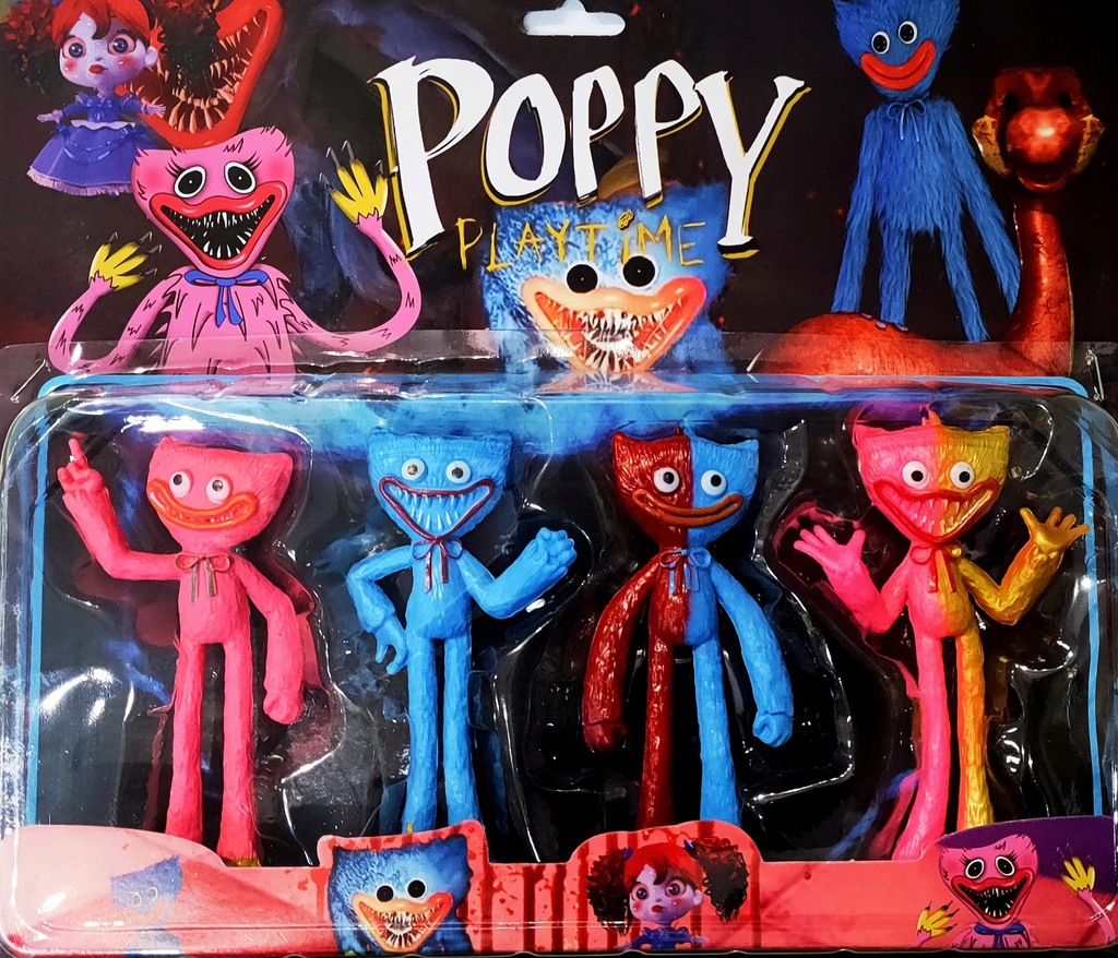 HUGGY WUGGY 4 FIGURKI hagi wagi łagi ZESTAW - 12096236425 - oficjalne ...