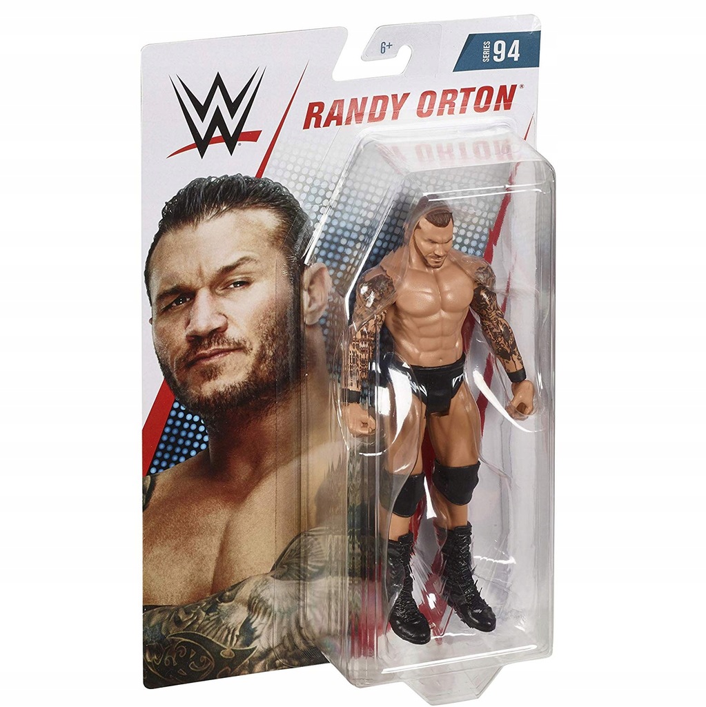 WWE RANDY ORTON BASIC 94 FIGURKA ZABAWKA WRESTLING - 8142782732 ...