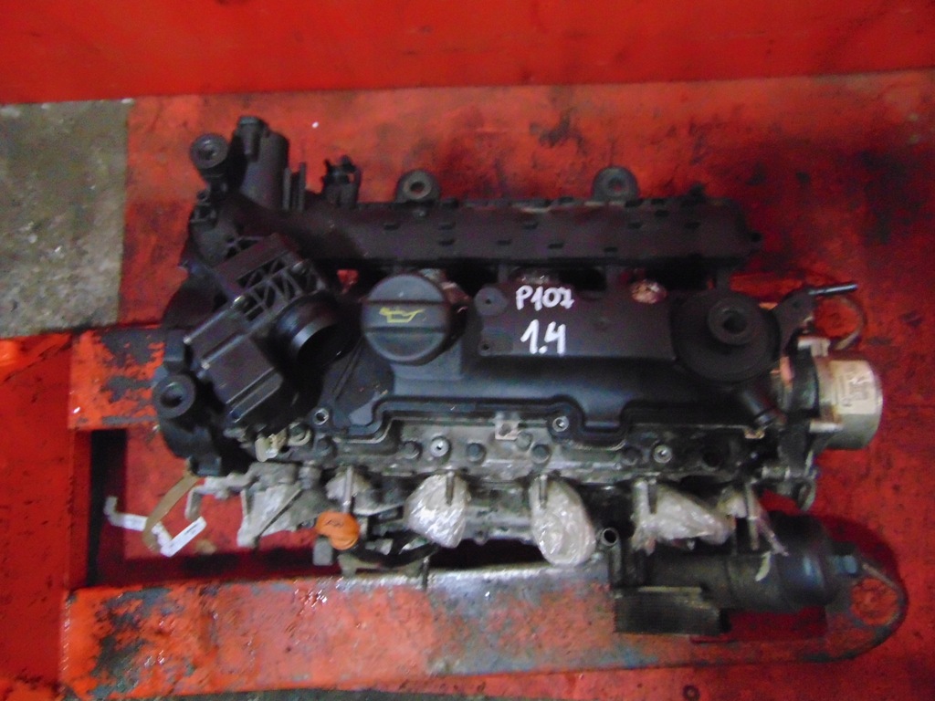 PEUGEOT 107 CITROEN C1 AYGO 1.4 HDI SILNIK 8HT - 13213895709 ...