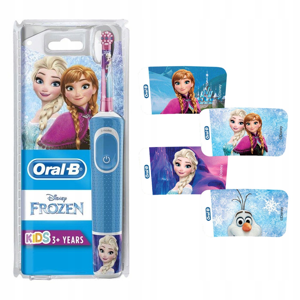 Szczoteczka elektryczna Oral-B D100 Kids Frozen - 8412412945 - oficjalne archiwum Allegro