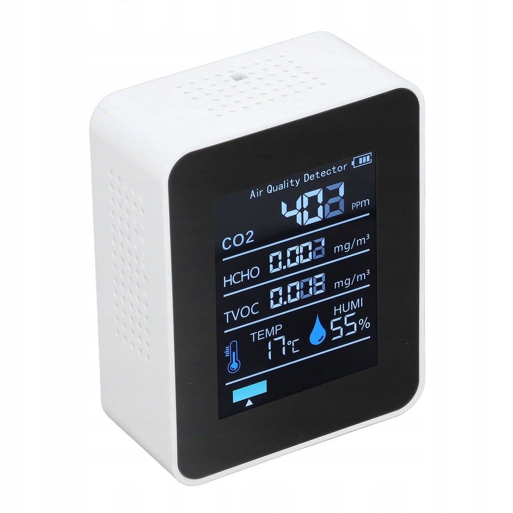 Monitor jakości powietrza 5 w 1 aplikacja - 13275163390 - oficjalne archiwum Allegro