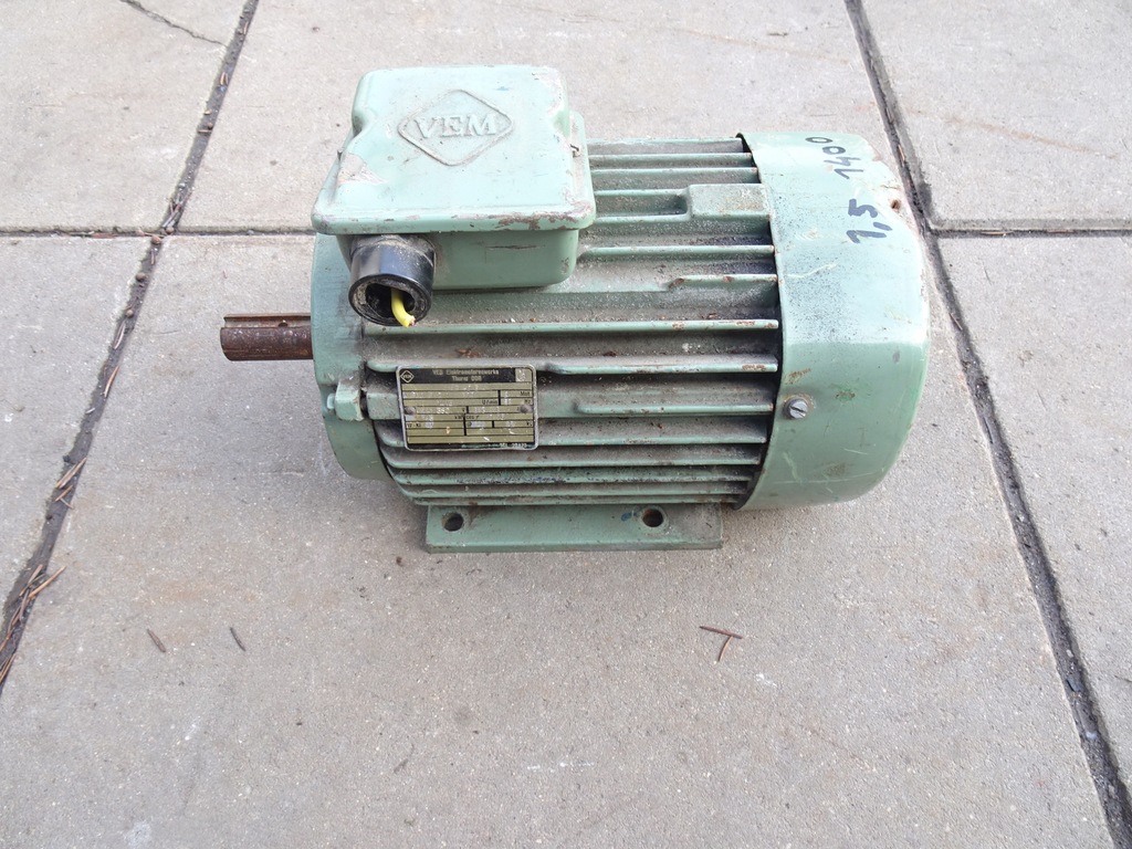 SILNIK ELEKTRYCZNY VEM KMR G4 80 1,5KW 1400 1415 OBROTÓW 3 FAZOWY - 14968100432 - oficjalne ...