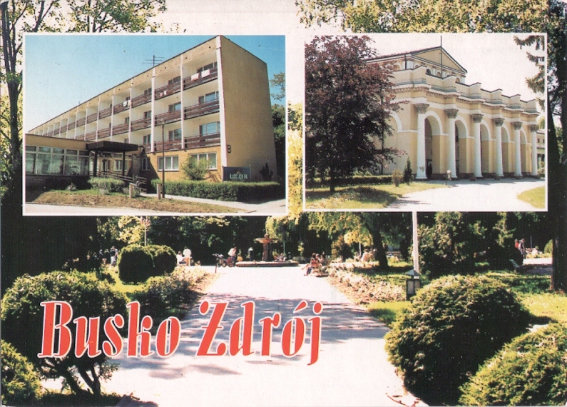 BUSKO ZDRÓJ - SANATORIUM KRYSTYNA + PARK ZDROJOWY - 2000R - 15037819192 ...