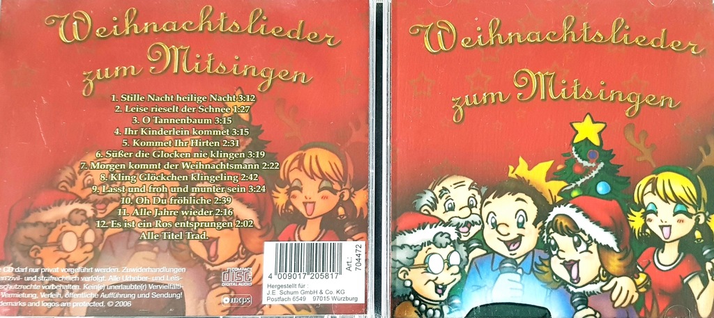 WEIHNACHTSLIEDER ZUM MITSINGEN P. ŚWIĄTECZNE CD - 12215190875 ... WEIHNACHTSLIEDER ZUM MITSINGEN P. ŚWIĄTECZNE CD - 12215190875 ...