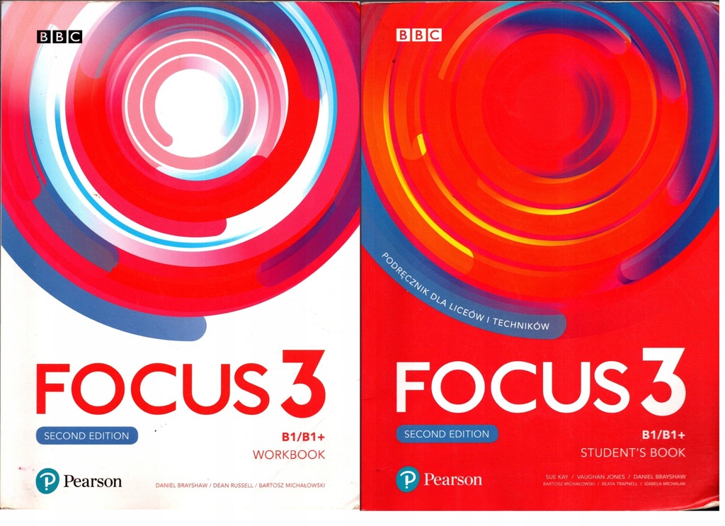 Focus 3 Workbook Student's Book B1/B1+ Pearson - 12544149400 - oficjalne archiwum Allegro