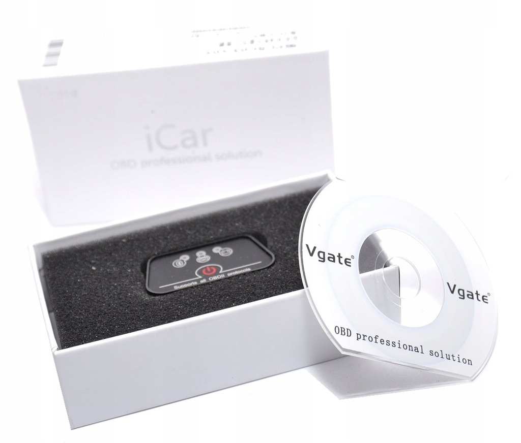INTERFEJS OBD2 OBDII ELM327 BLUETOOTH iCar2 Vgate - 8452822590 - oficjalne archiwum Allegro