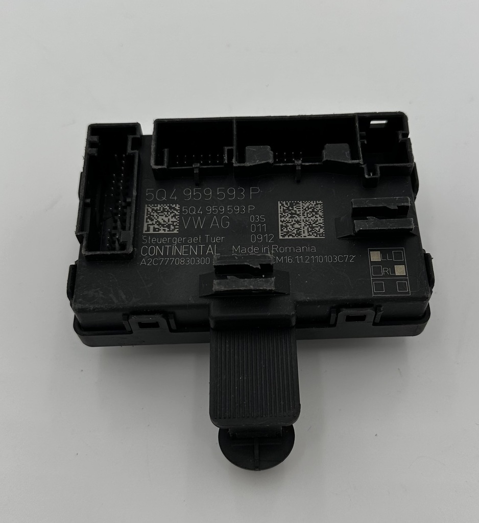 MODUŁ STEROWNIK DRZWI VW 5Q4959593P - 15129399974 - oficjalne archiwum ...