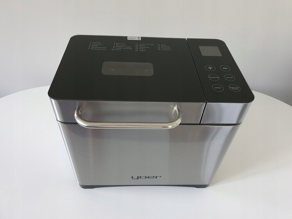 Wypiekacz do chleba Yoer Baker + przystawka - 11059907331 - oficjalne archiwum Allegro