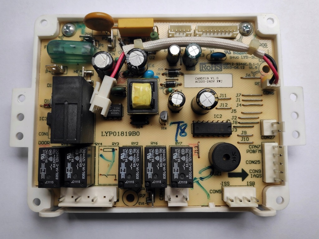 Moduł programator zmywarki Candy EvoSpace CDP 4609 - 9819940400 ...